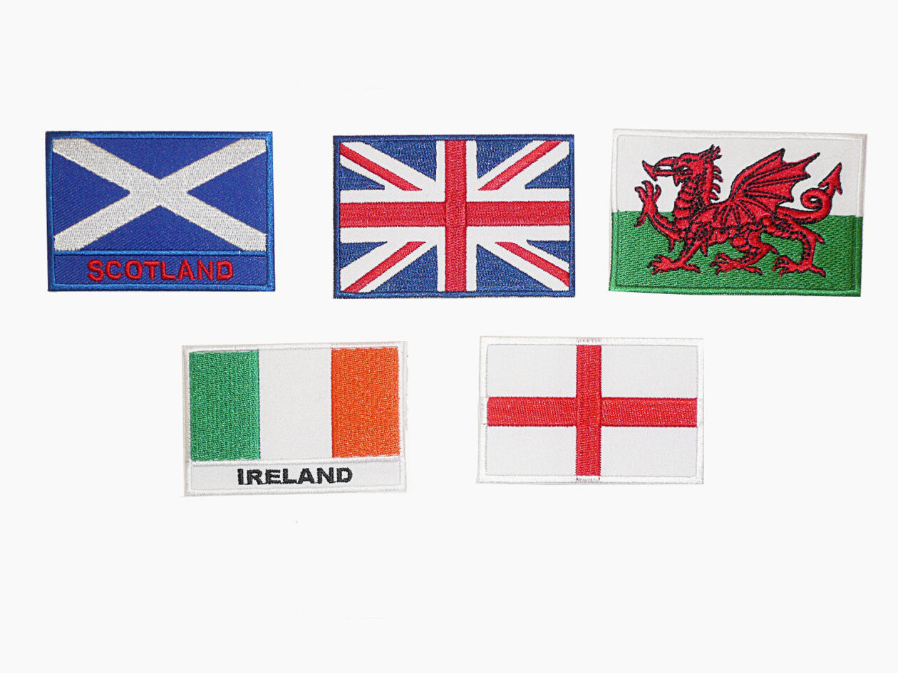 UK/Ireland Iron-on Flag Patches | Comrades