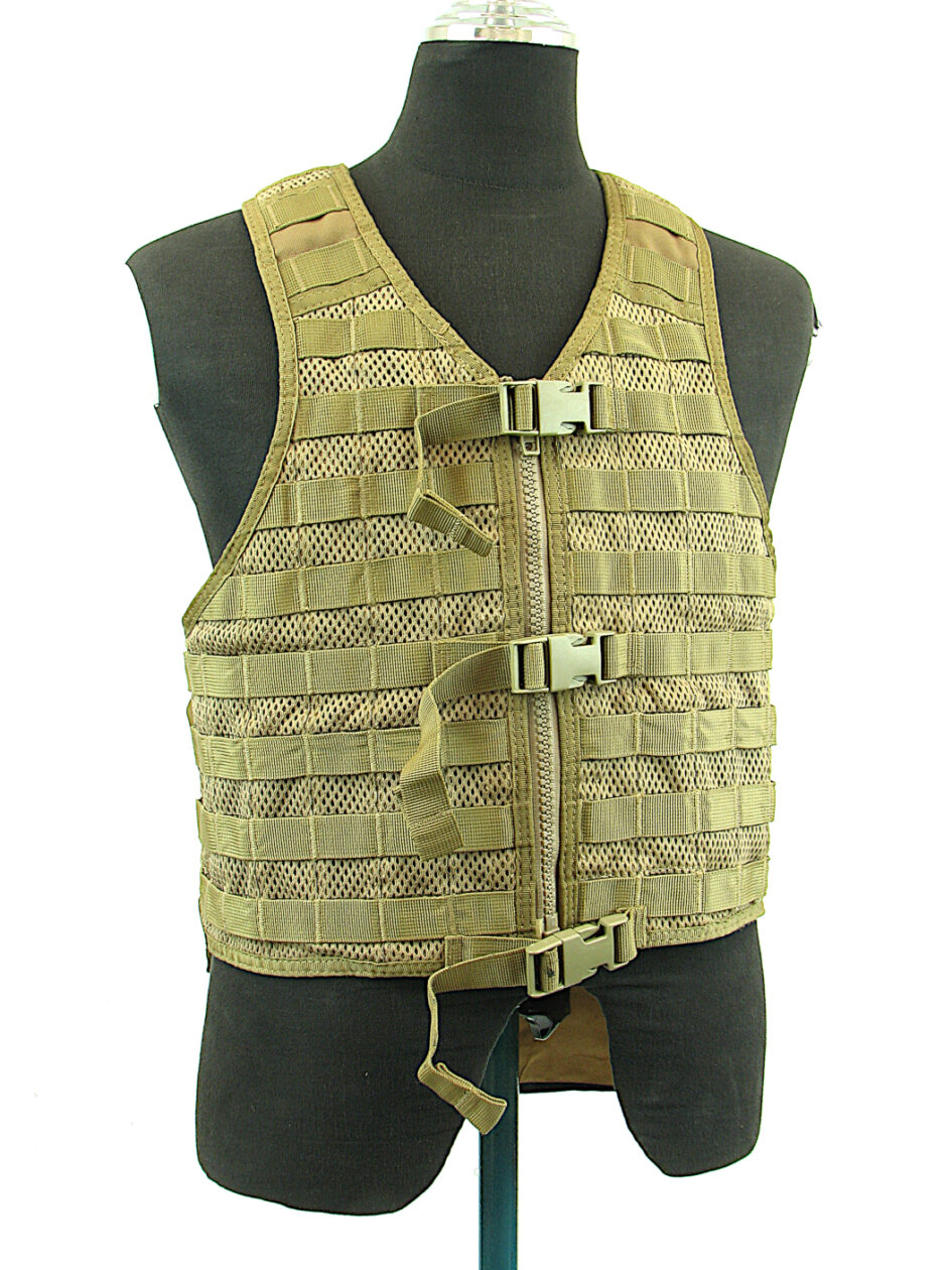 NZDF Coyote Brown Molle Vest | Comrades